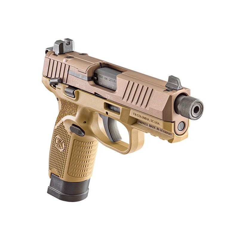 PISTOLAS FN 502TM FDE TACTICAL 22LR